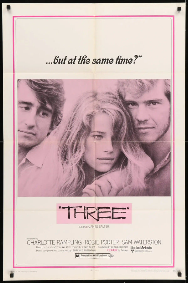 Three Movie Poster 1969 1 Sheet (27x41)