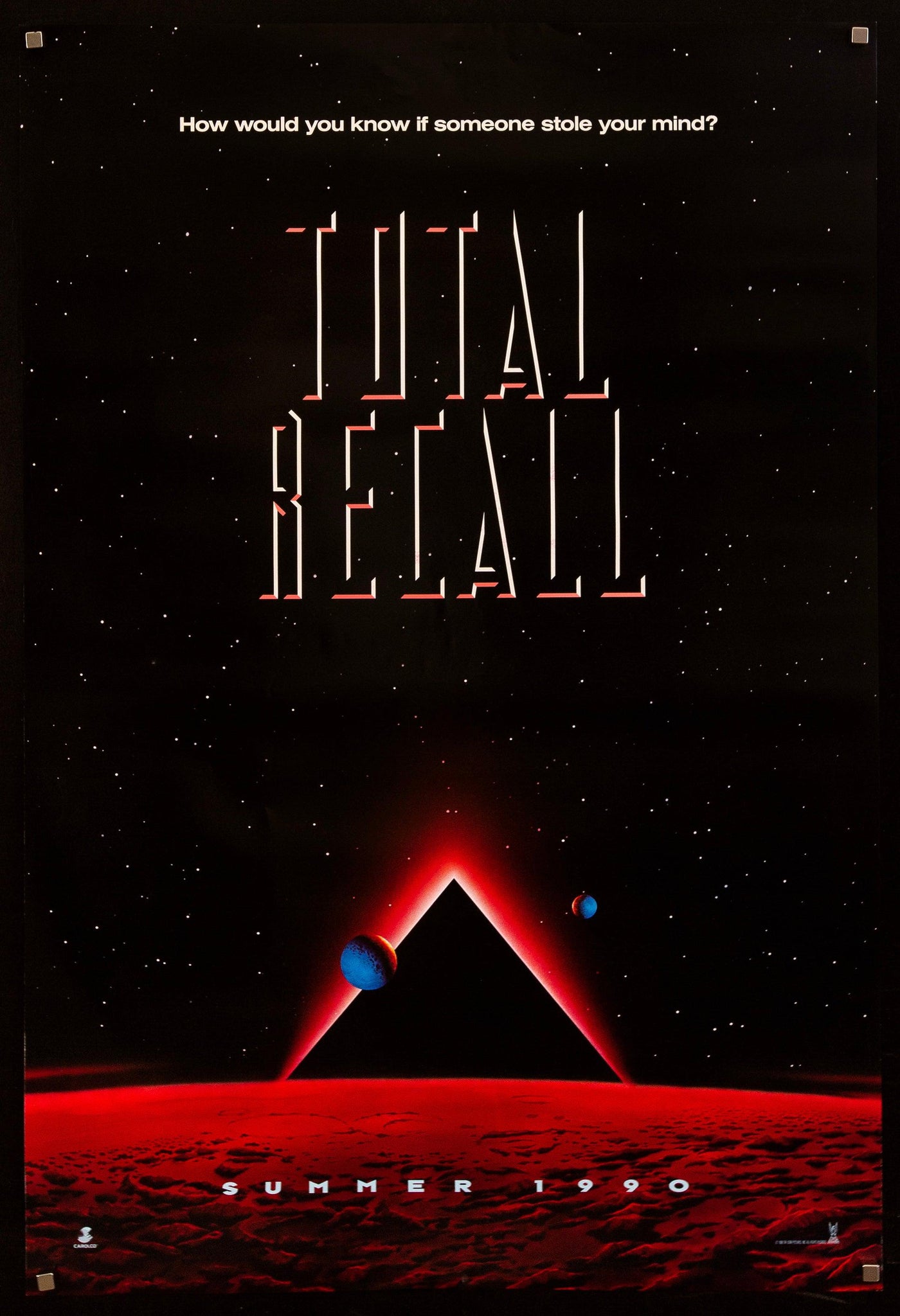 Total Recall Movie Poster 1990 1 Sheet (27x41) - Film Art Gallery