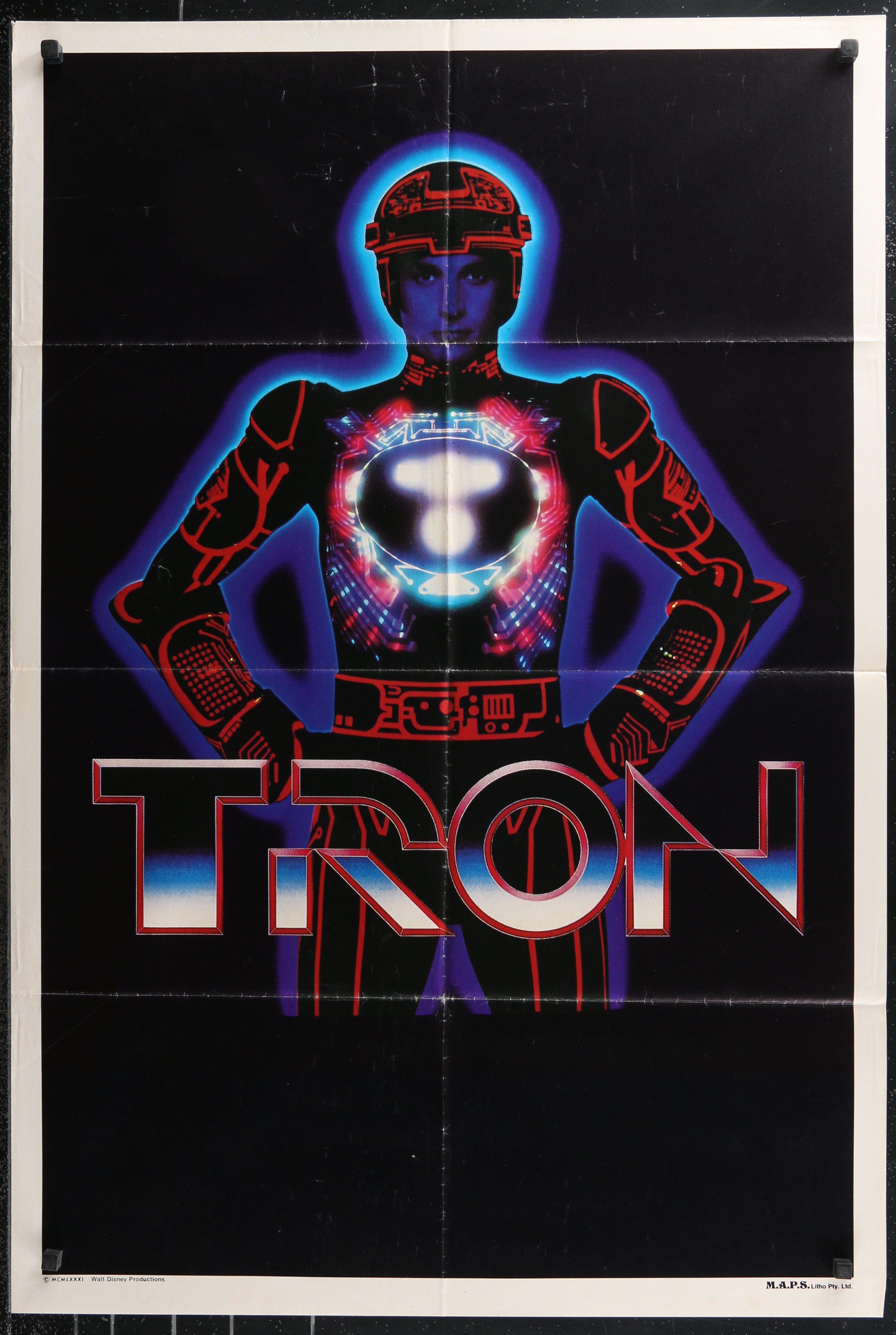 tron 1982 poster