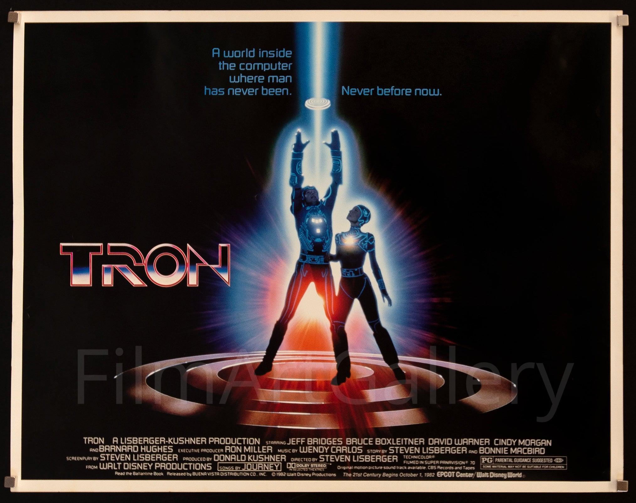 Tron Movie Poster 1982 Half Sheet (22x28)