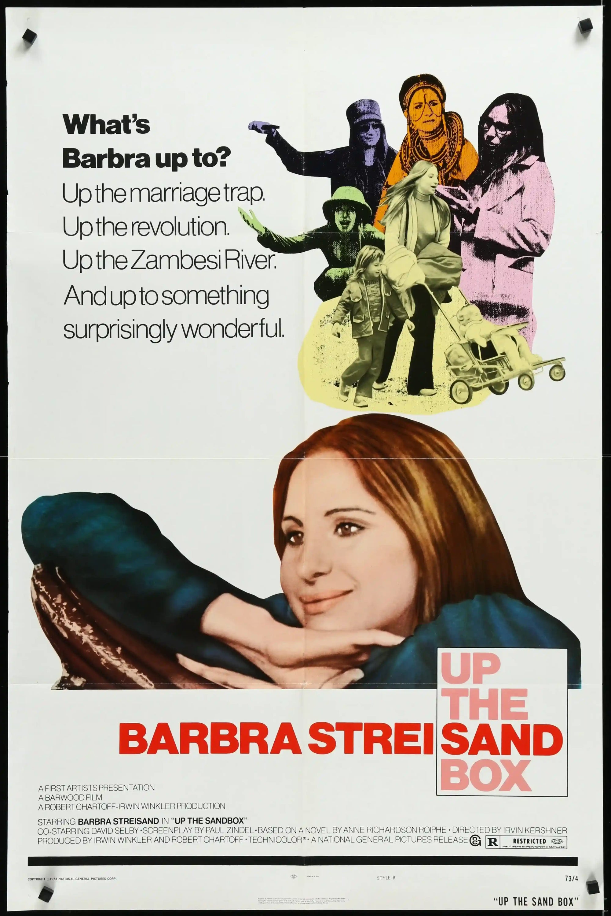 Up the Sandbox Movie Poster 1973 1 Sheet (27x41)
