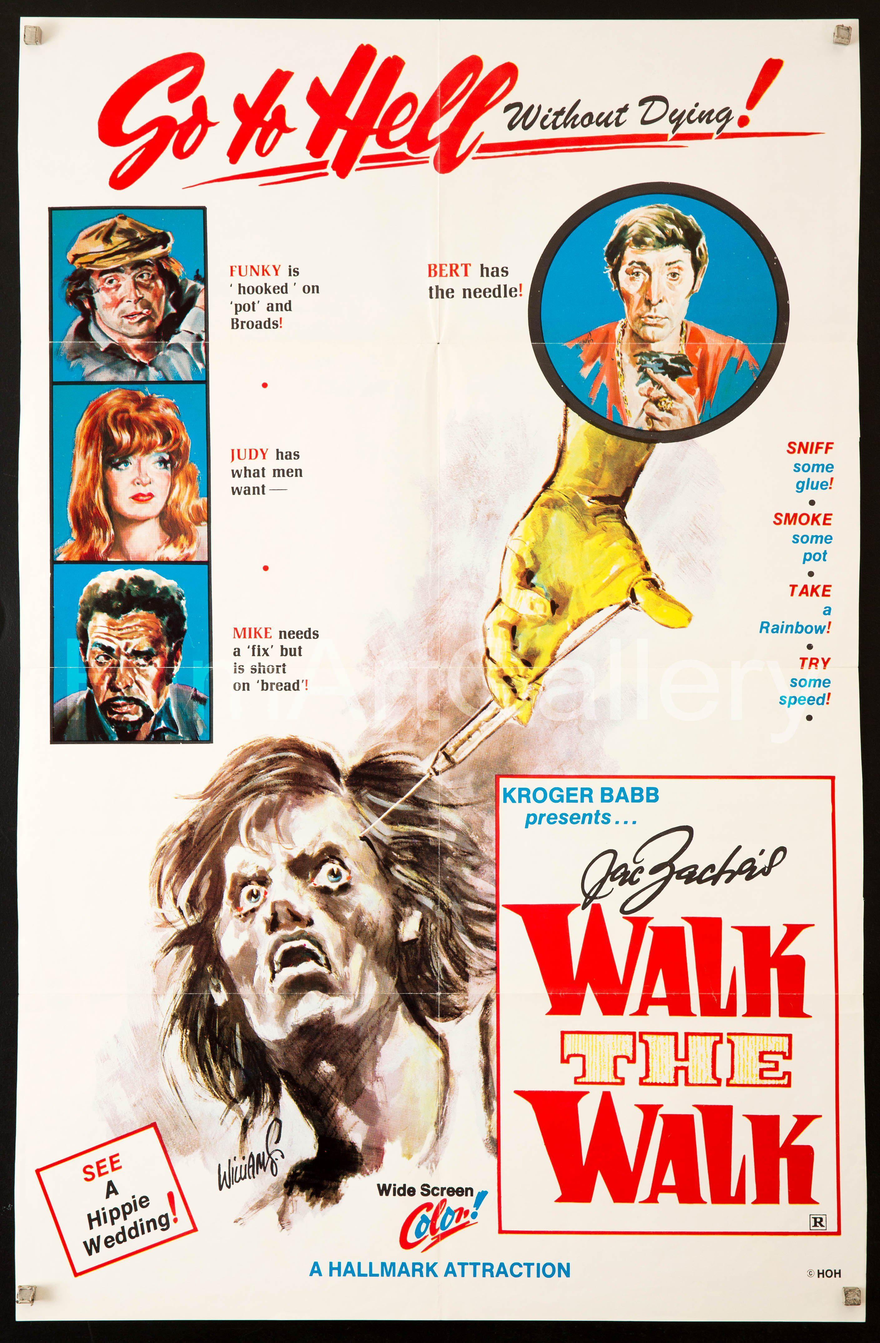 Walk the Walk Movie Poster 1970 1 Sheet (27x41)