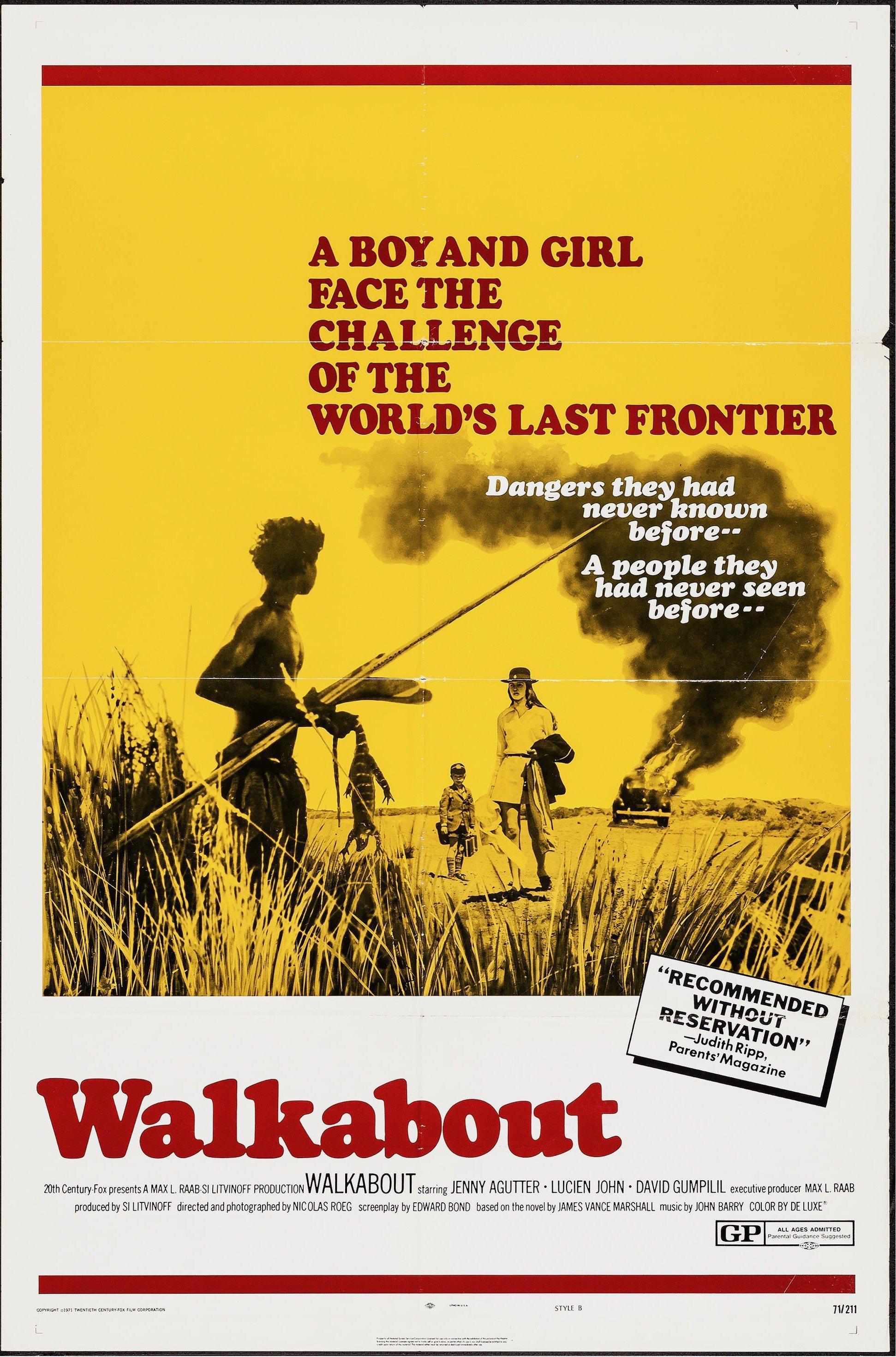Walkabout Movie Poster 1971 1 Sheet (27x41)