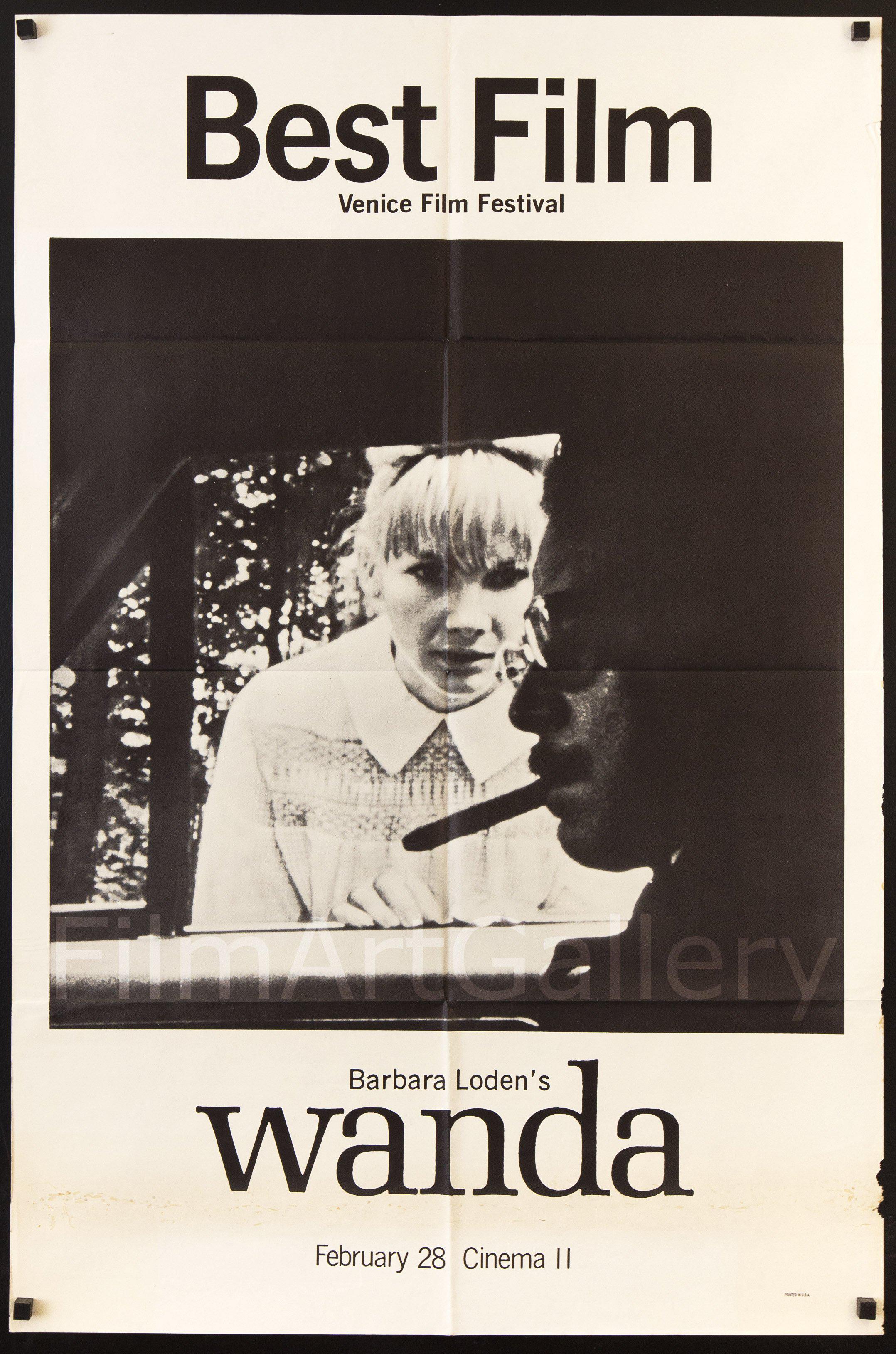 Wanda Movie Poster 1971 1 Sheet (27x41)