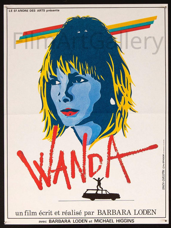 Wanda Movie Poster 1980's RI French Mini (16x23)