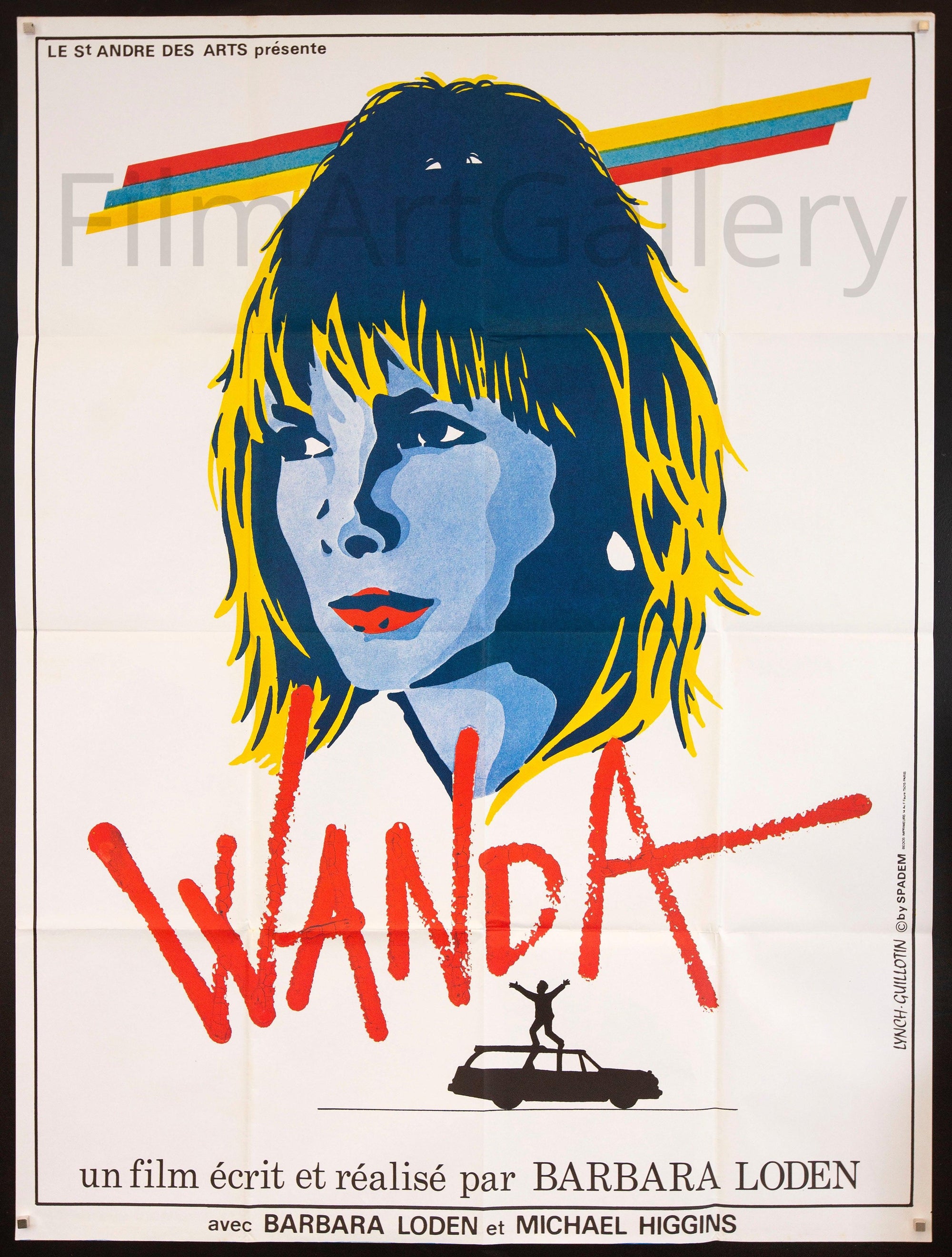 Wanda Movie Poster 1980s RI French 1 Panel (47x63)