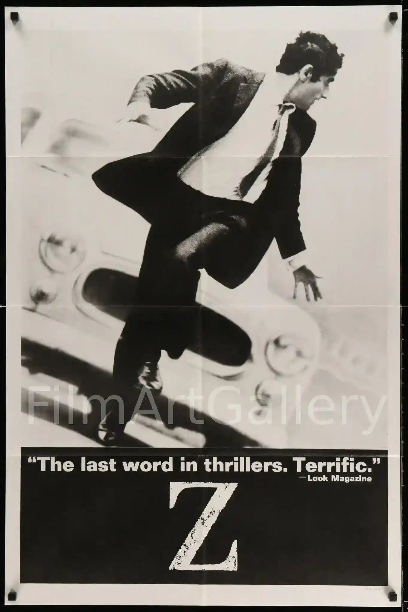 Z Movie Poster 1969 1 Sheet (27x41)
