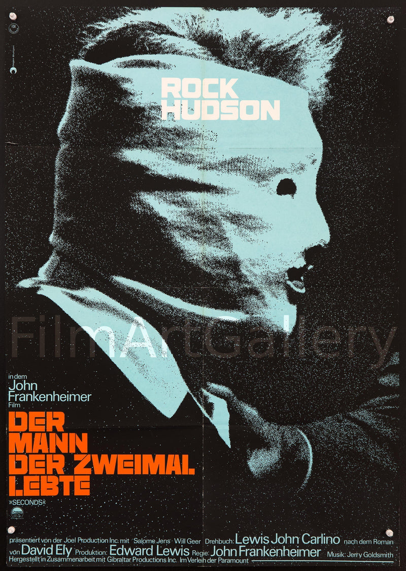 Seconds Movie Poster 1966 German A1 (23x33) - Film Art Gallery